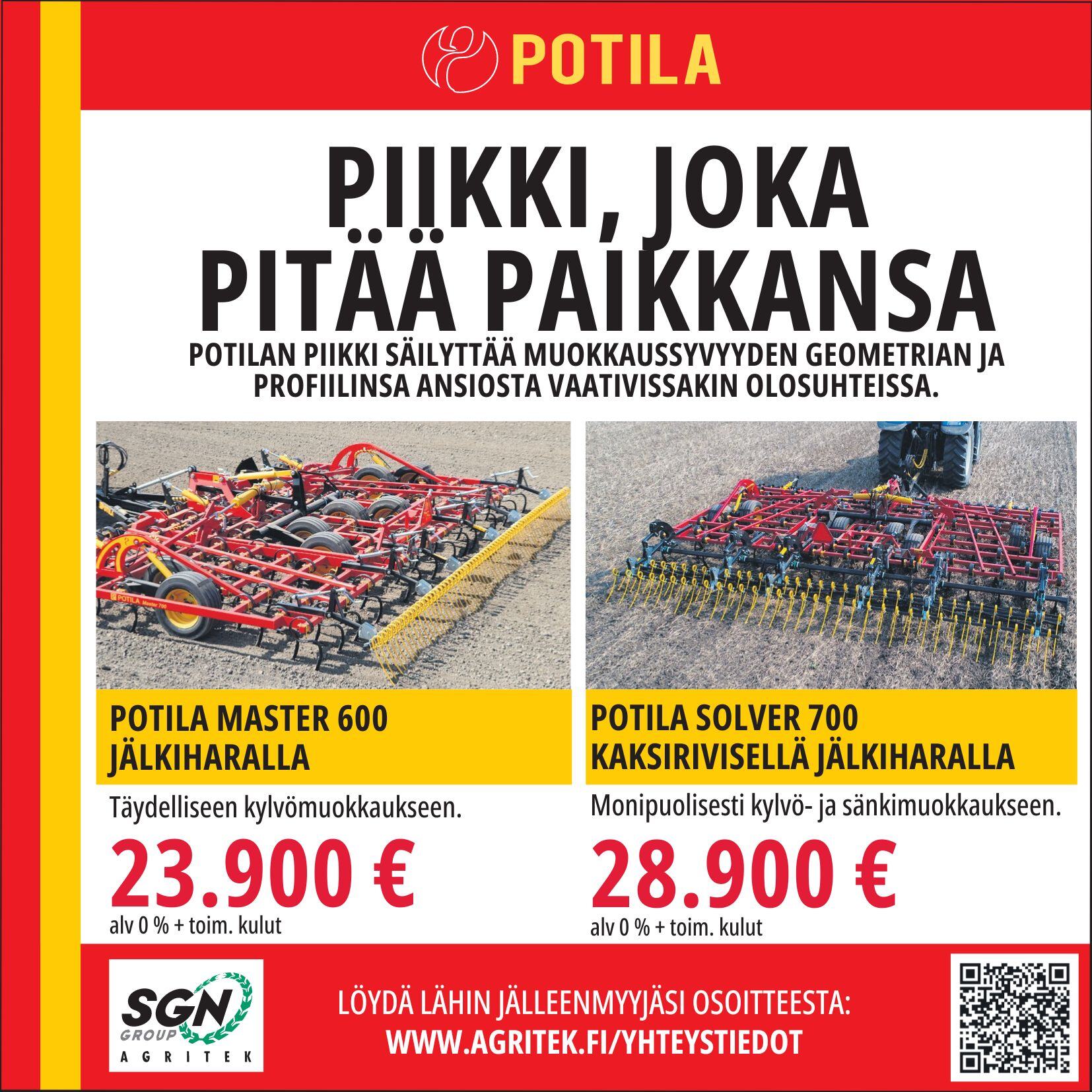 Puimurit - Maatalous - Agritek-vaihtokoneet